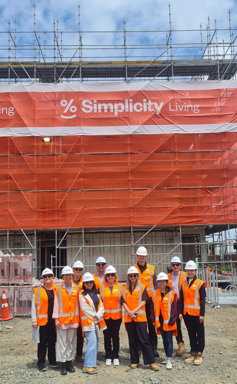 White Associates Tour of Simplicity Living's Mt Wellington Development ...